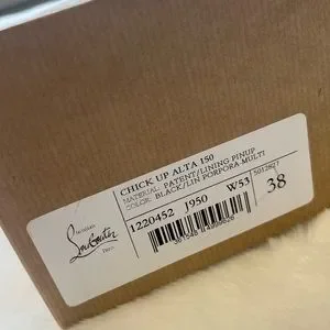 Christian Louboutin | Shoes | Christian Louboutin Chick Up Alta 5 Pinup ...